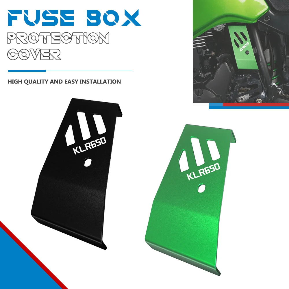 Motorcycle-Fuse-Box-Guard-Accessories-For-Kawasaki-KLR650-2008-2018 ...