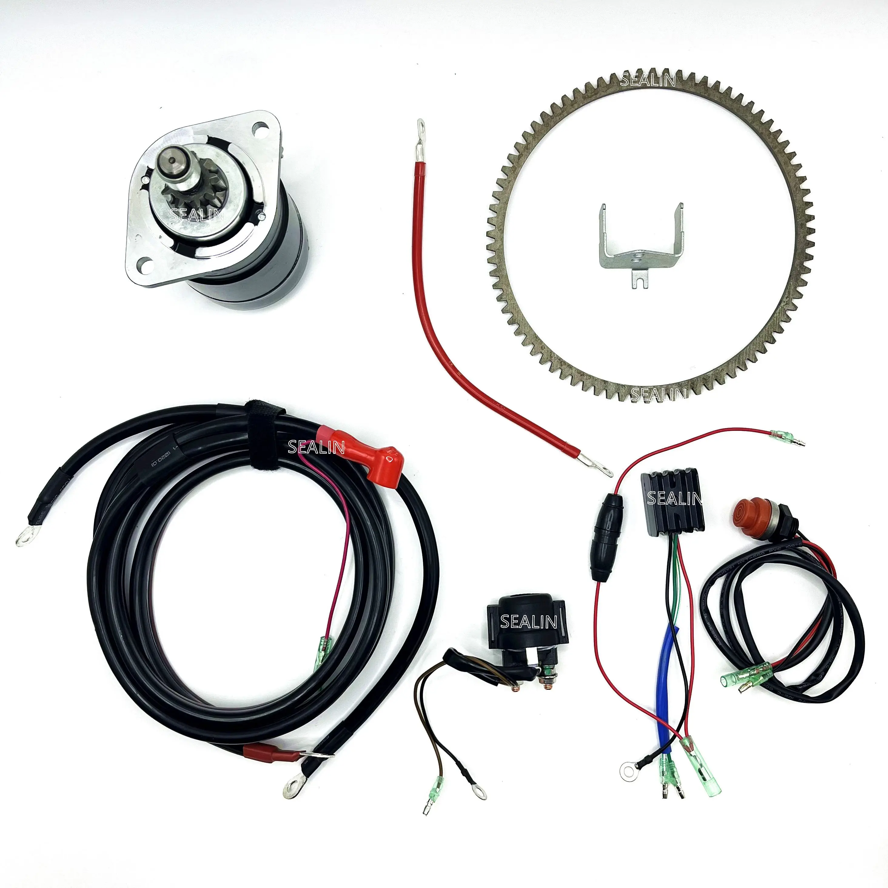 ELECTRIC-START-CONVERSION-KIT-FOR-TOHATSU-MERCURY-M25-M30-2-STROKE-25HP ...