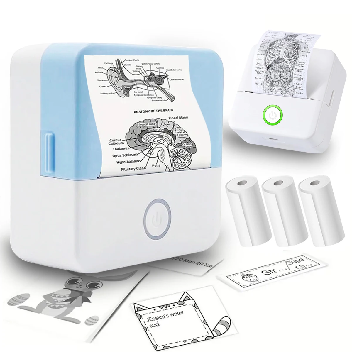 Mini-Portable-Printer-Thermal-Printing-Sticker-Wireless-Inkless-Mini ...