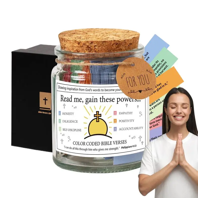 Different-Moods-Bible-Notes-Handmade-Christian-Colorful-Bible-Jar-Glass ...