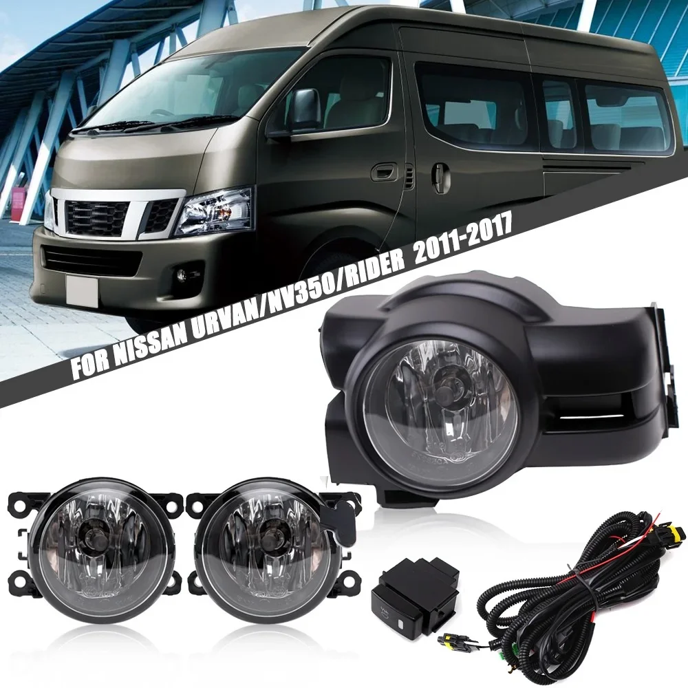Luz-de-circulaci-n-diurna-de-parachoques-delantero-Luz-antiniebla-para-Nissan-Urvan-Nv350-Rider ...