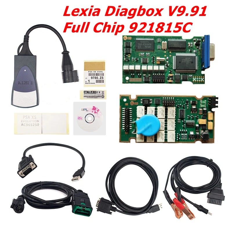Newest Full Chip Lexia 3 Pp2000 Diagbox V9 85 Vm Diagbox 9 91 Full Chip