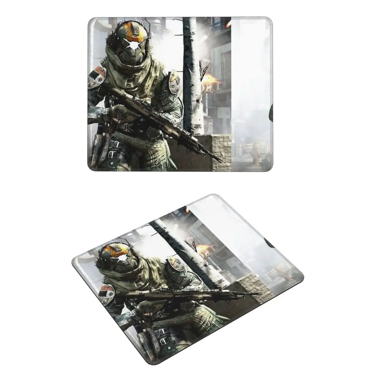 Titanfall 2 Helmet Mouse Pad Computer Keyboard Mouse Mat Gamer Laptop ...