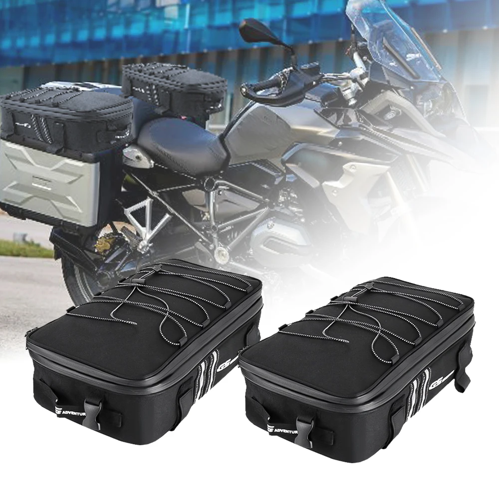 Waterproof-Motorcycle-Expandable-Luggage-Top-Case-Bag-Panniers-For-BMW ...