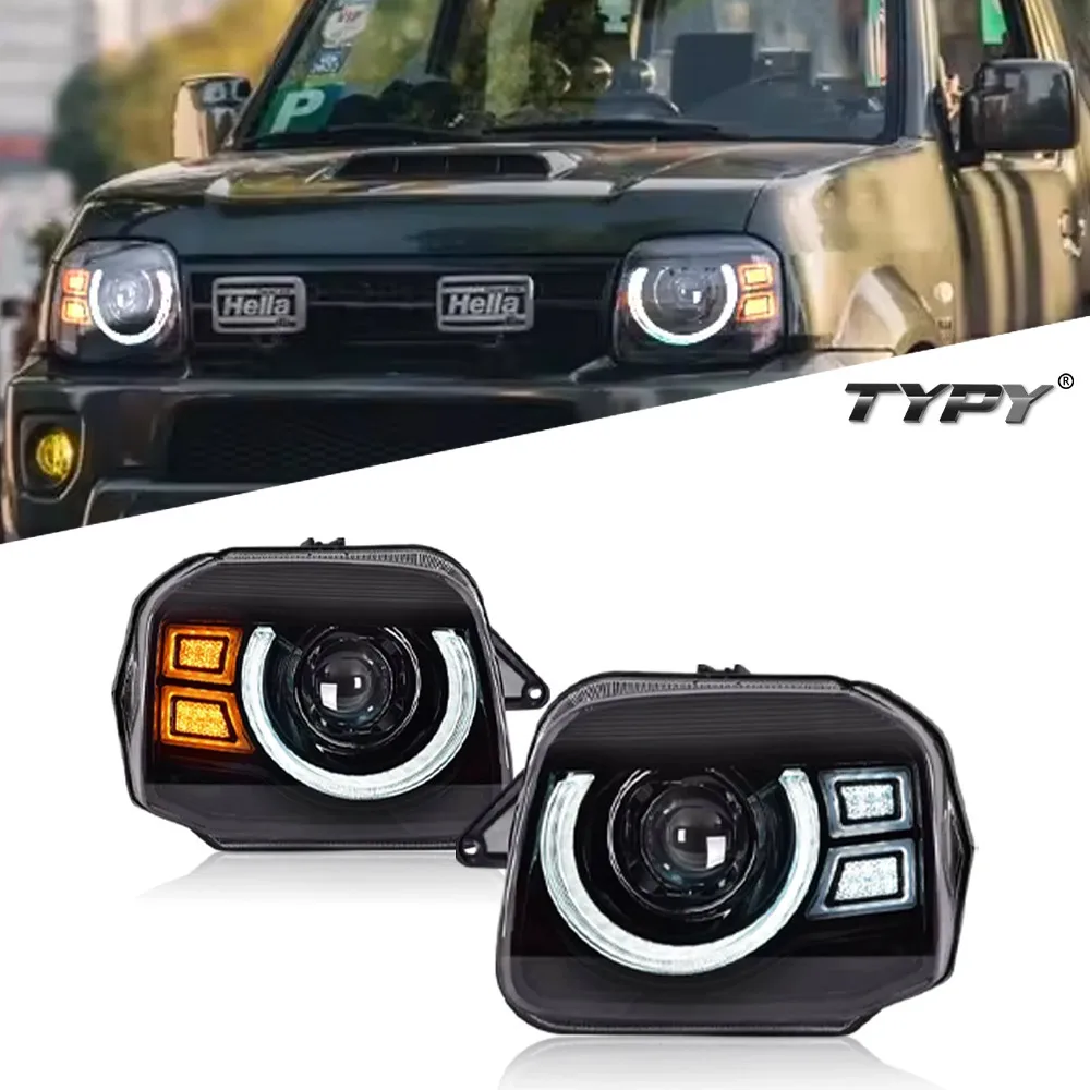 Car-Head-Lights-Assembly-For-Suzuki-Jimny-LED-Headlights-2007-2015 ...