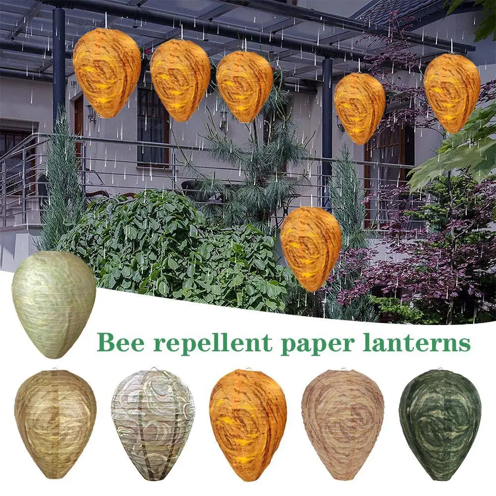 Artificial-Wasp-Nest-Paper-Lantern-Repel-Mosquito-Kill-Wasps-Lead ...