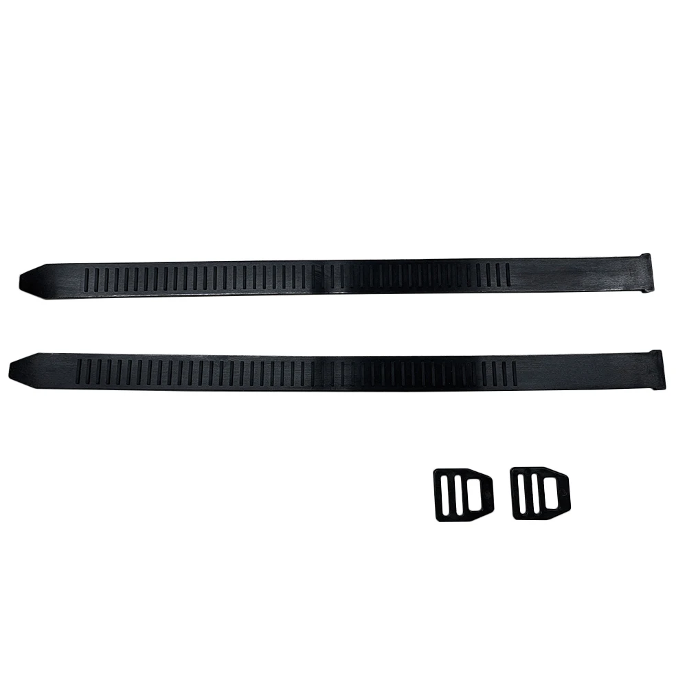 2PCS 390mm Universal Rubber Towing Mirror Straps Replacement Tow Mirror ...
