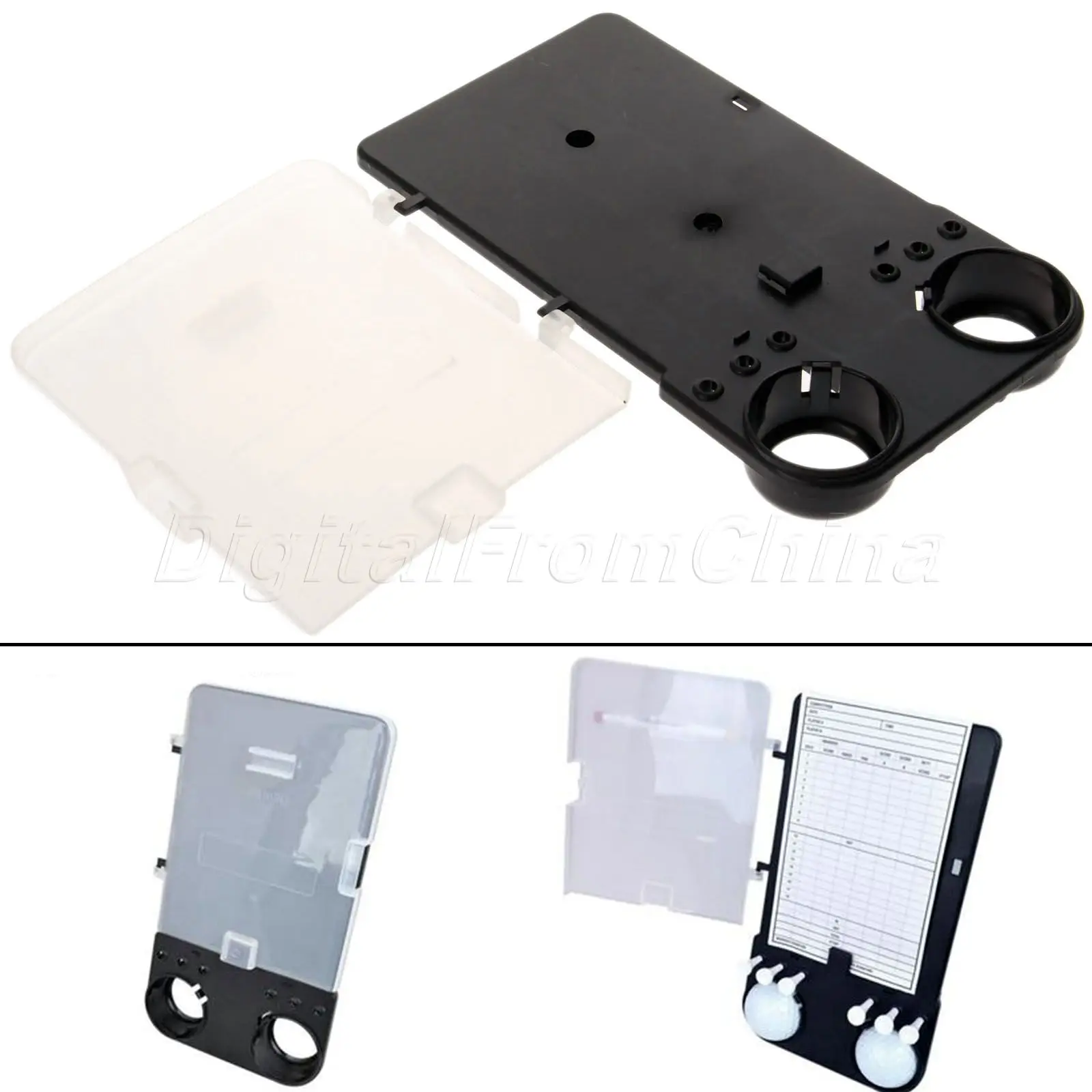 1Pc-Plastic-Golf-Score-Card-Holder-Kit-for-GOF-Cart-Multi-Function ...