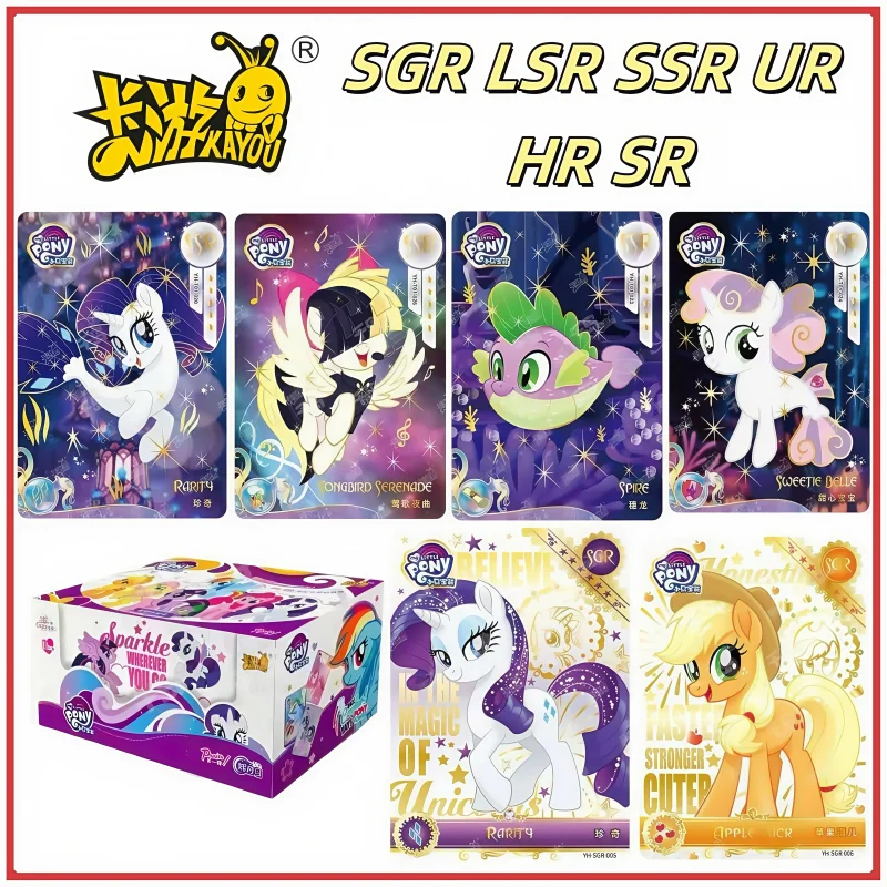 KAYOU Genuine My Little Pony Card Friendship Eternal Card Huiyue ...