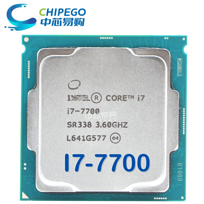 CPU I7 7700 SR338 I7 100% Quad Core 7700 GHz 8 Thread LGA1151 65W 14nm ...