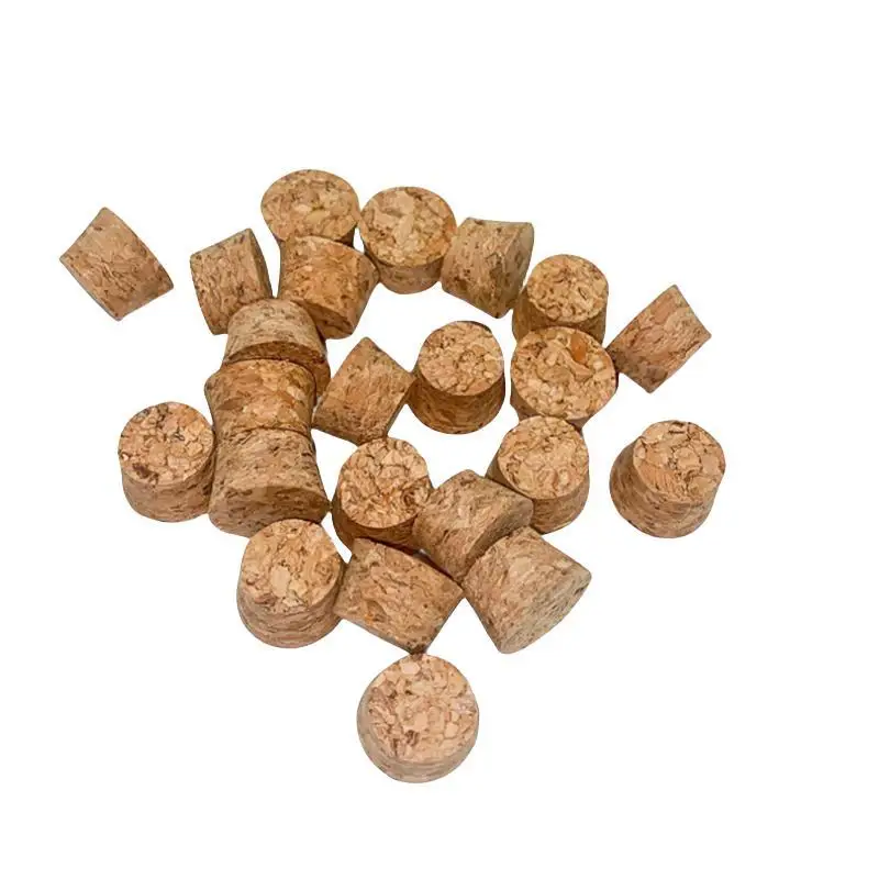 50pcs Top DIA 13mm to 39mm Assorted Cork Stoppers Wine Bottle Wooden ...