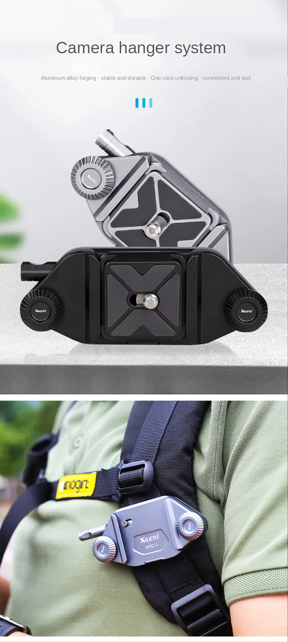 Universal Dslr Camera Gimbal Arca Swiss Quick Release Plate Clamp Quick ...