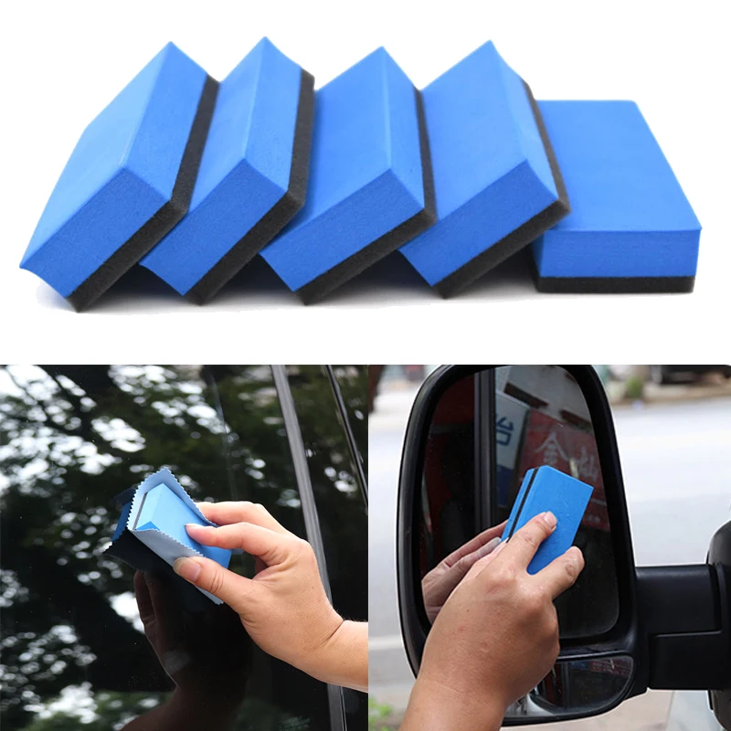 Car Ceramic Coating Sponge Wax Coat Applicator Pads Sponges Car ...