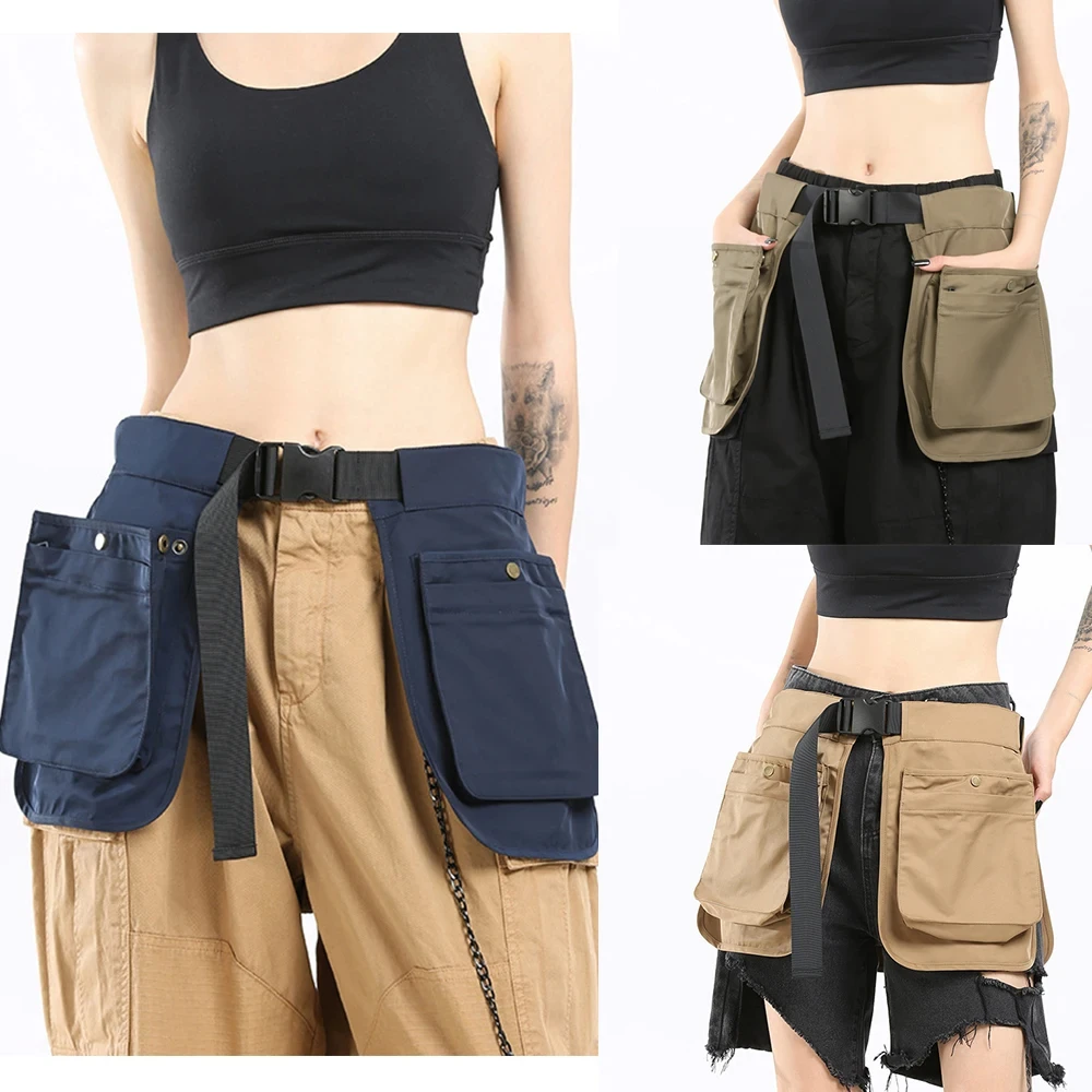 Fashionable Waist Apron Men Women Multiple Pockets Multifunctional ...