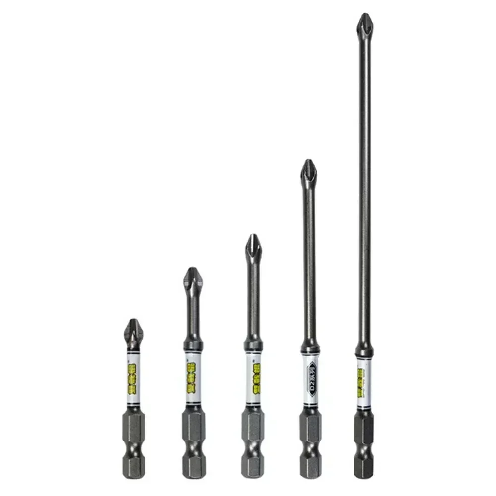 1pc Non-Slip Magnetic Cross Screwdriver Bit 1/4 Hex Shank PH2 Head ...