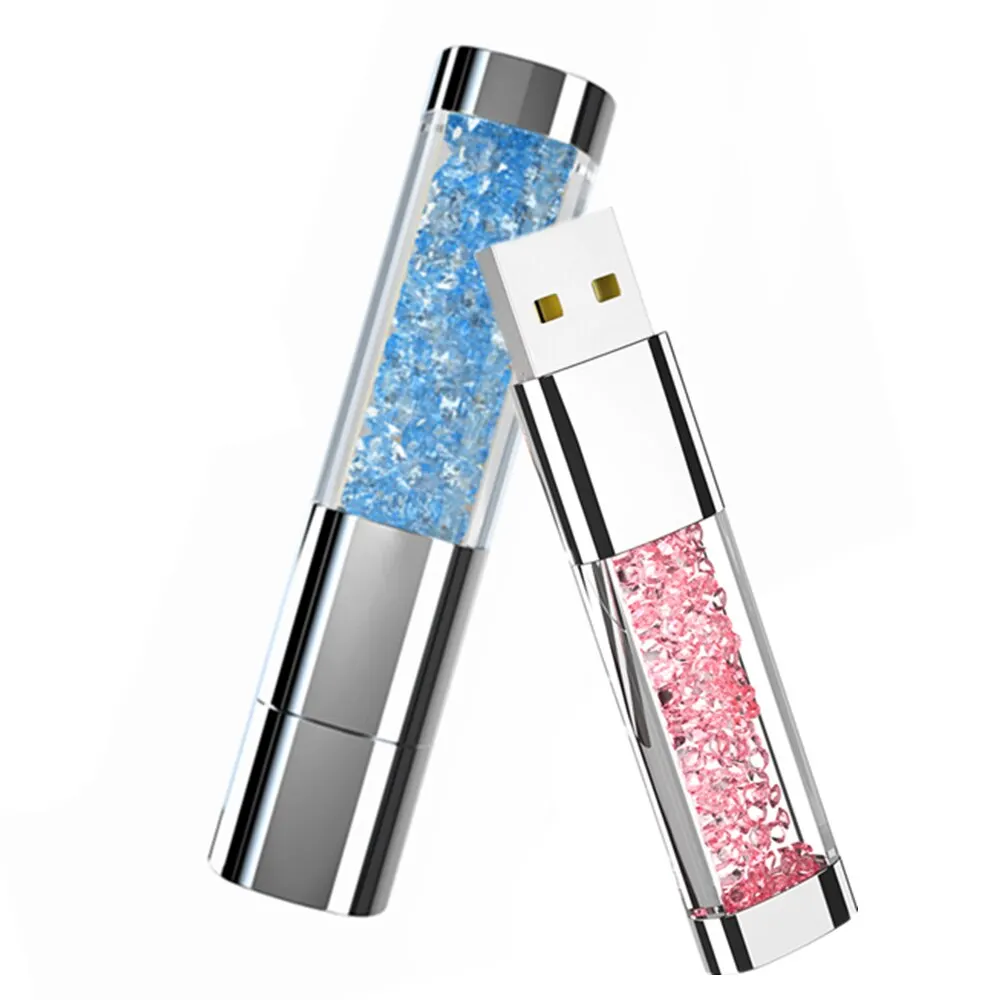 Fashion-Diamond-USB-Flash-Drive-64GB-Waterproof-Pendrive-64gb-Memory ...