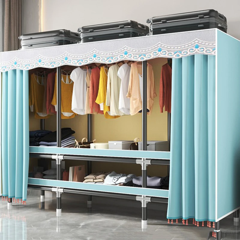 Storage-Organizer-Cupboard-Wardrobes-Home-Closet-Portable-Filing ...