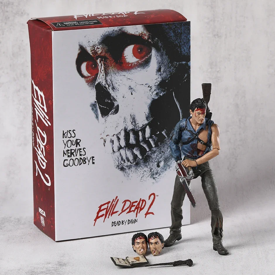 NECA Evil Dead 2 Ultimate Hero Ash Action Figure Movable Joints Desktop ...