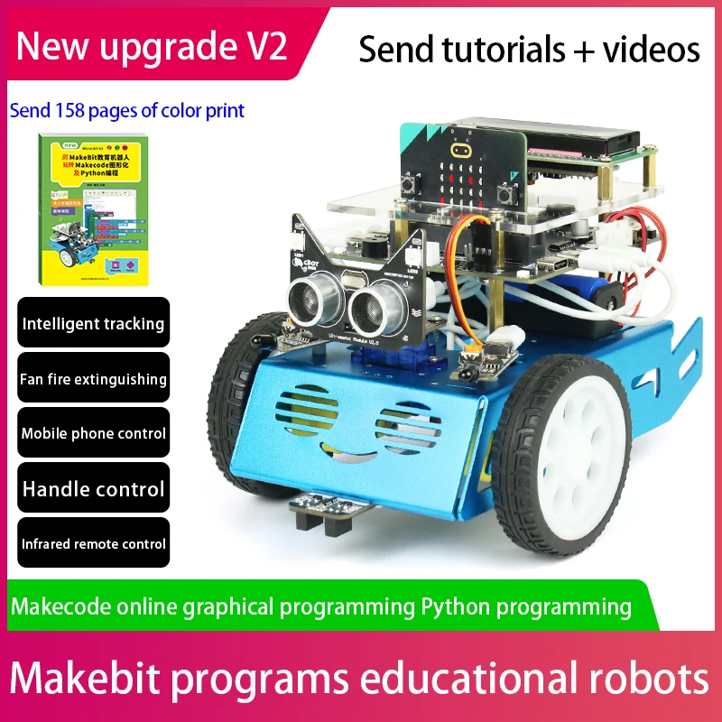 Motherboard-para-Carro-Inteligente-Micro-bit-V2-Motherboard-Inteligente ...