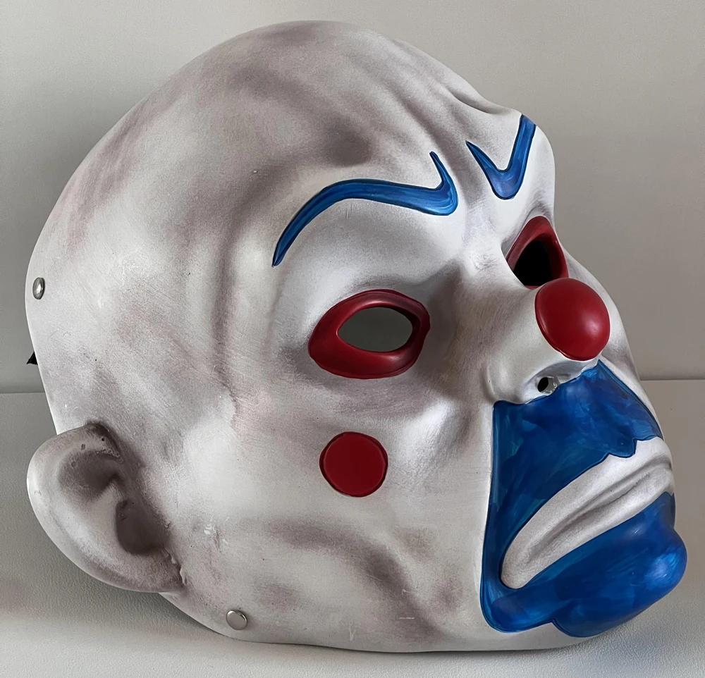 With The Joker Bank Robbery Mask