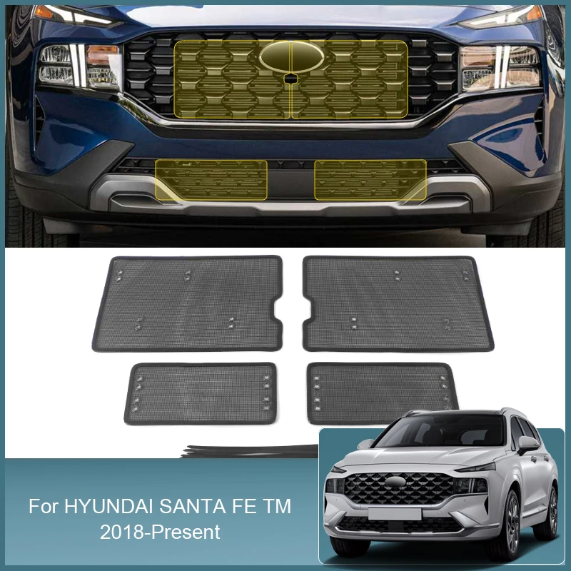 Stainless-Steel-Car-Insect-Screening-Mesh-Front-Grille-Insert-Net ...