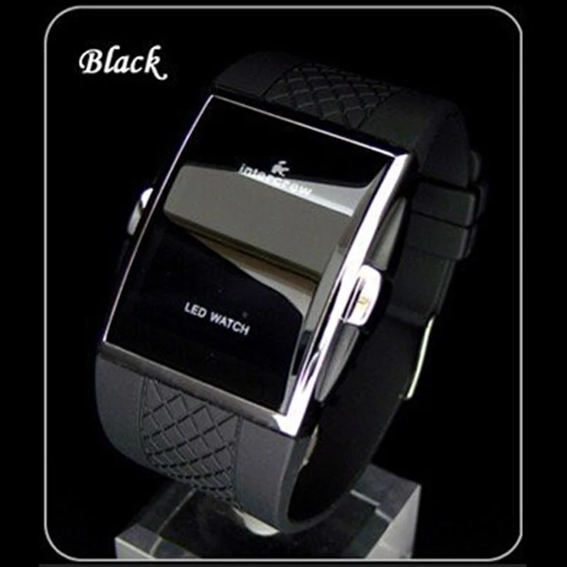 Digital Led Watch Black