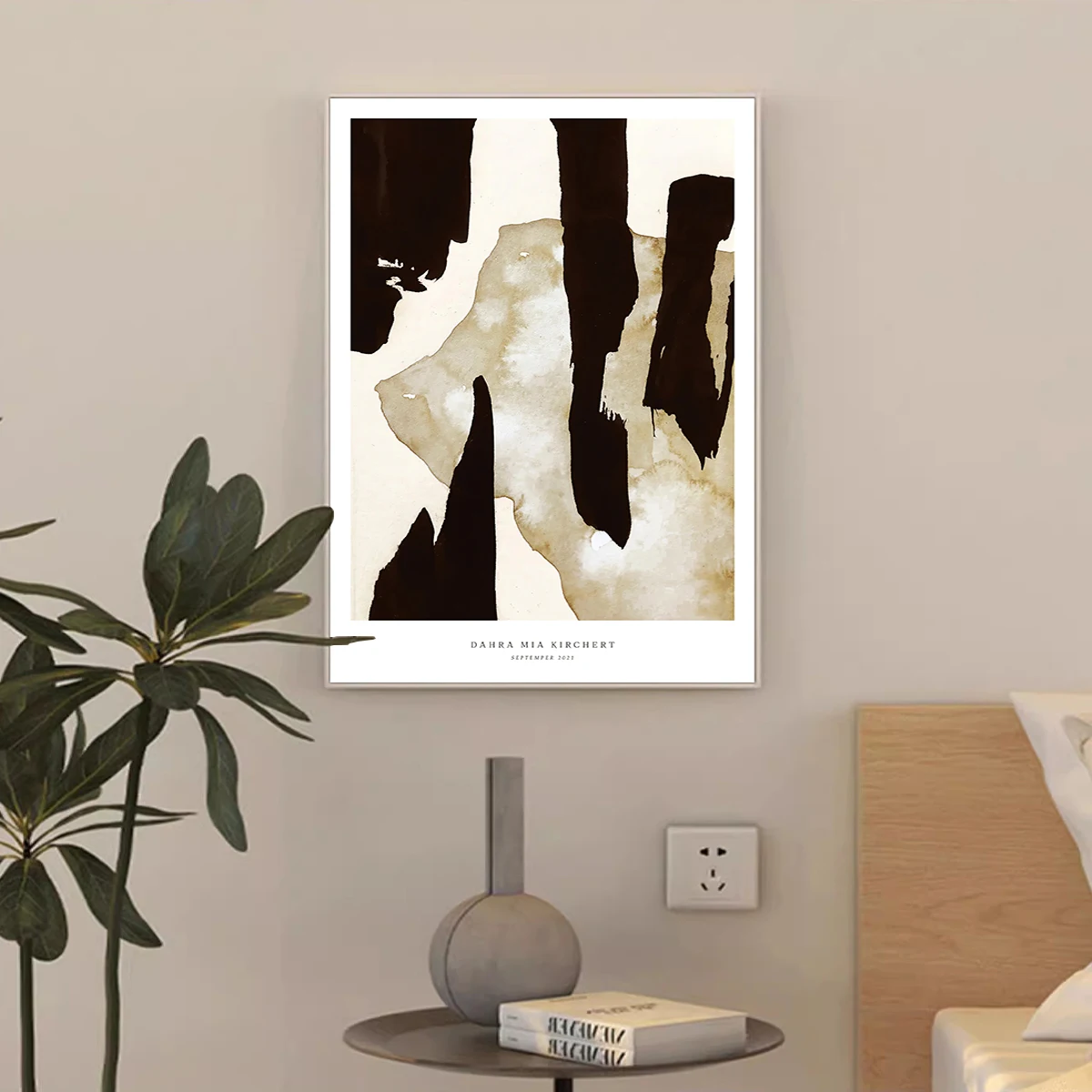 Modern-Static-Abstract-Canvas-Printing-Oil-Poster-Black-And-White ...