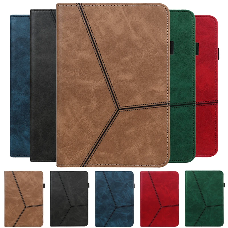 Premium Leather Wallet Flip Tablet Cover for iPad Air 3 (Blue)
