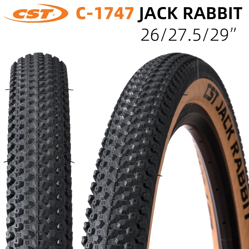 CST-C-1747-JACK-RABBIT-MOUNTAIN-BICYCLE-TIRE-XC-BIKT-TYRE-C1747-26-27-5 ...