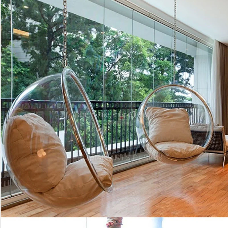 Hanging-ball-space-chair-rocking-chair-indoor-hanging-chair-hanging ...