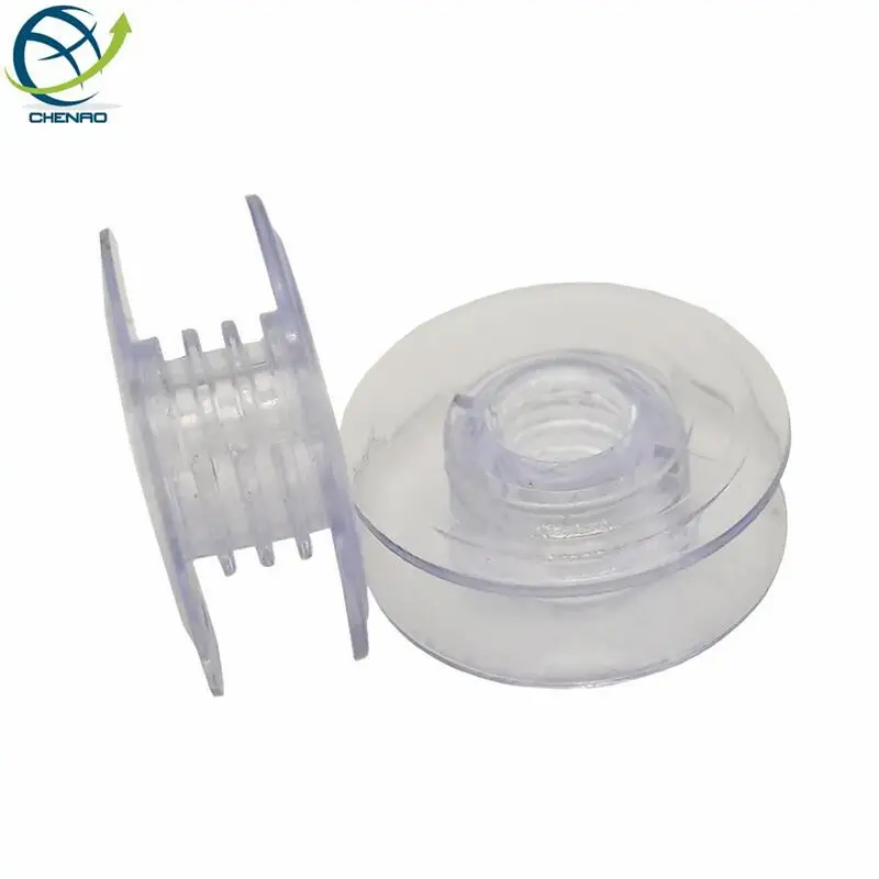 10Pcs-Lot-High-Quality-Clear-Plastic-Non-slip-Bobbins-Fits-For-Sewing ...