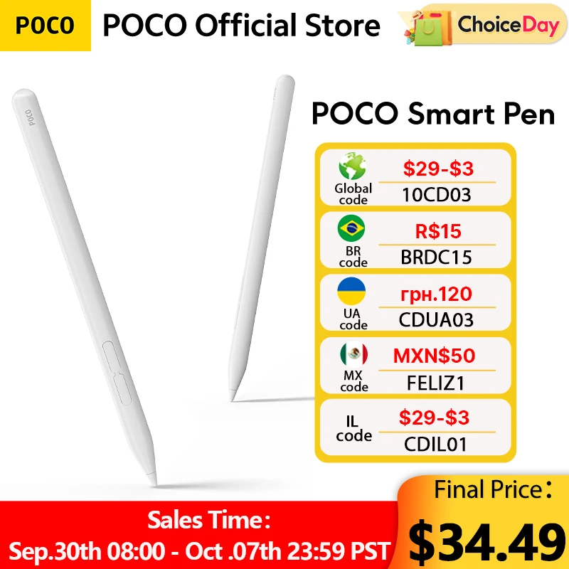 POCO-Smart-Pen-versi-n-global-4096-niveles-sensibilidad-a-la-presi-n ...
