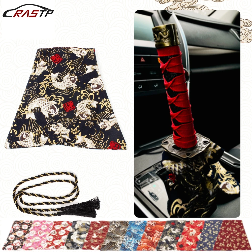 RASTP-JDM-Samurai-Gearbox-Gear-Decoration-Parts-Shift-Knob-Boot-Cover ...