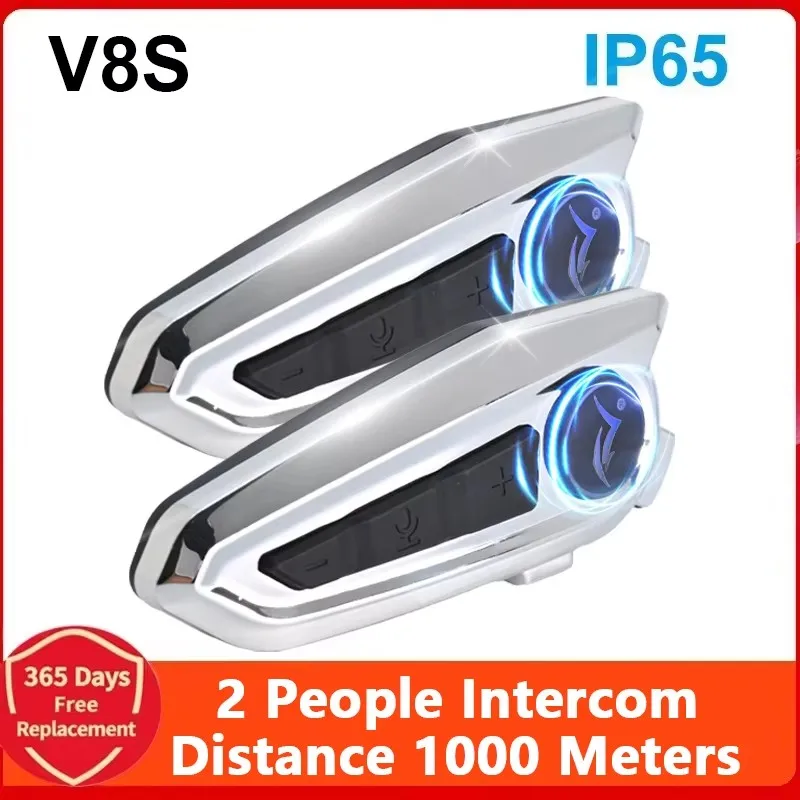 BLAISE-V8S-Motorcycle-Helmet-Bluetooth-Intercom-IP65-Waterproof ...