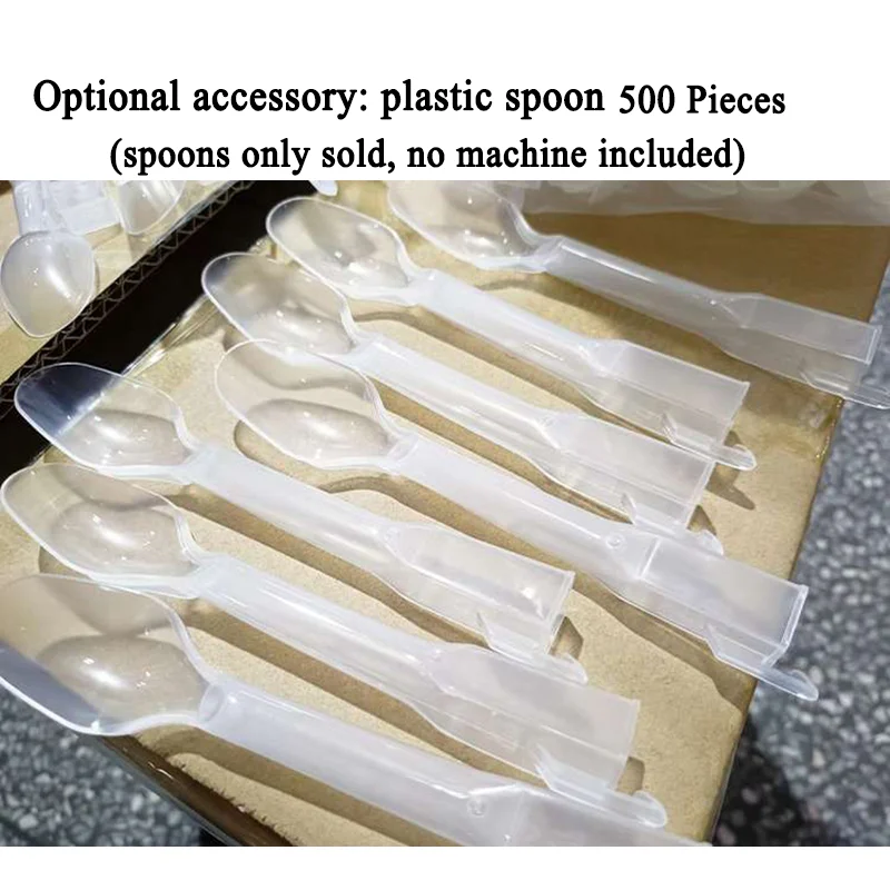 Plastic Ice Cream Spoon