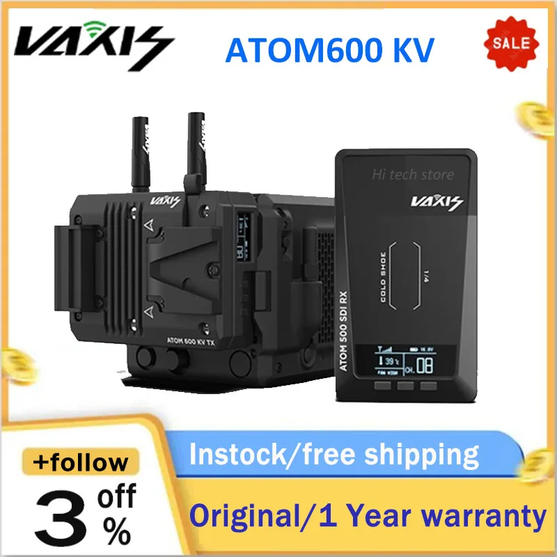 Vaxis-ATOM600-KV-White-Black-for-RED-Komodo-600ft-Wireless-Video ...