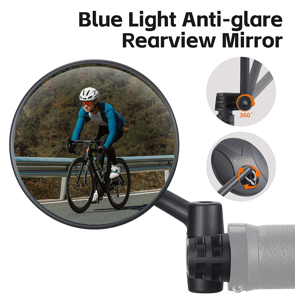 Bicycle-Rear-View-Mirror-360-Rotatable-Wide-Angle-Handlebar-Convex ...