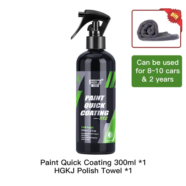 HGKJ S12 Ceramic Car Nano Coating Polishing Auto Oleophobic Hydrophobic ...