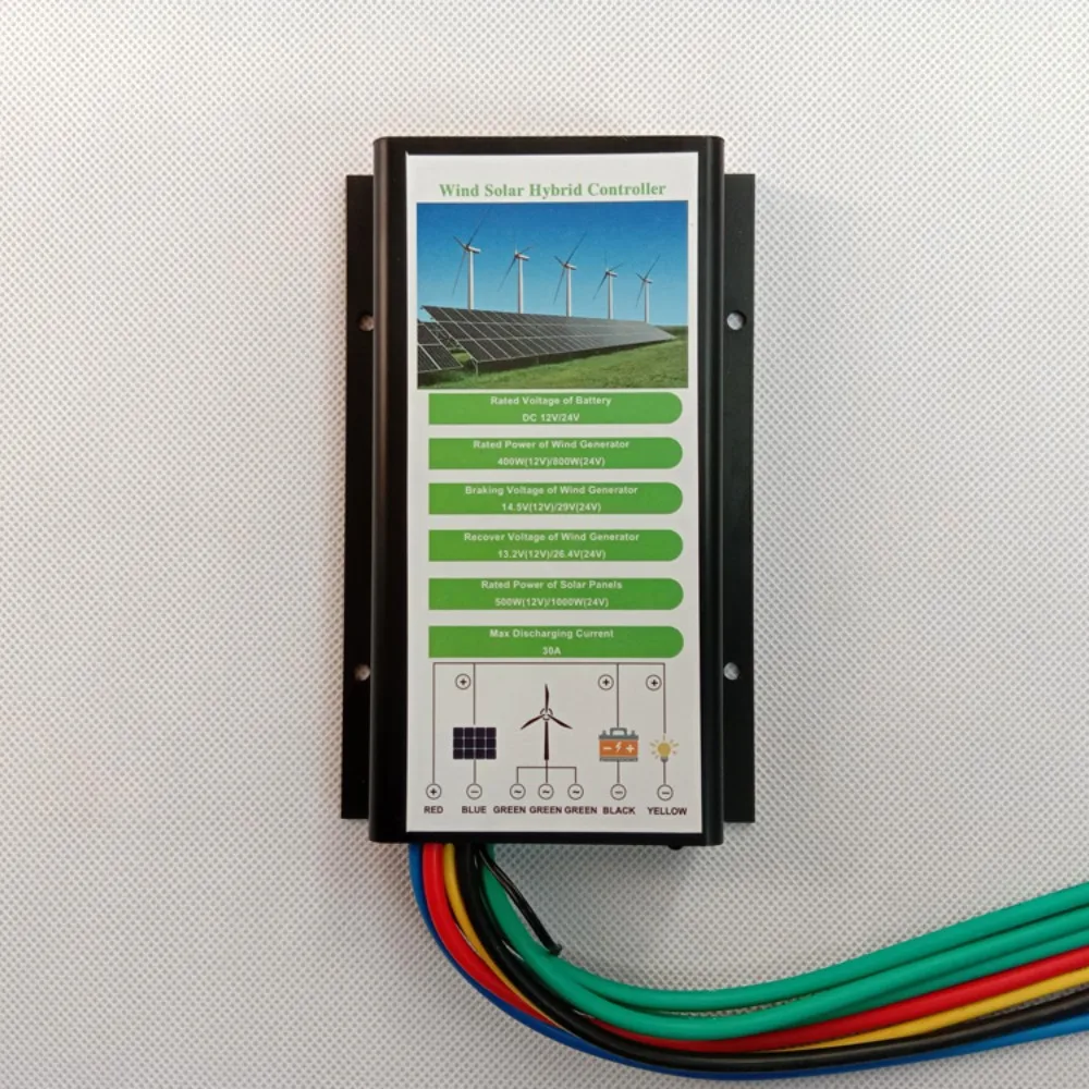 Waterproof Wind Solar Hybrid Controller, 12V for 400W Wind and 500W ...