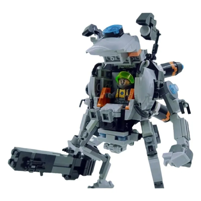 Zabawki dla dzieci klocki figurka bloki Mecha wojownik Model zabawka ...