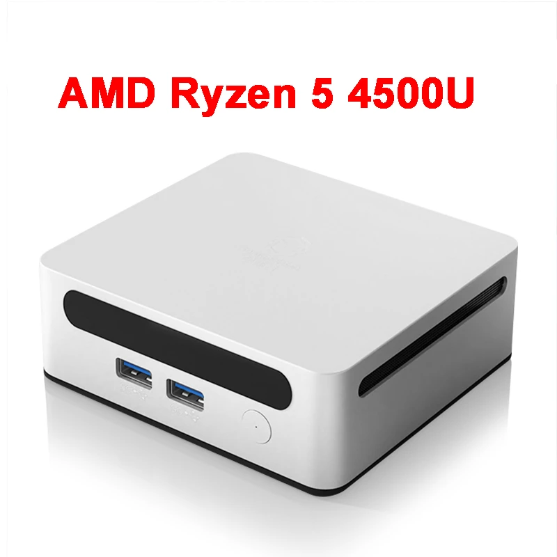 Mini PC AMD Ryzen 5 4500U, Mini PC, Windows 11 PRO, WiFi 6, BT 5.2 ...