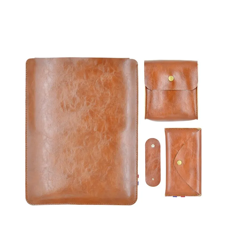 Sacoche pour ordinateur portable en cuir PU pour Dallas M2, MacPlePro ...