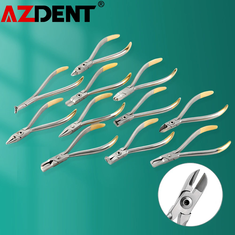 Azdent-Dental-Forceps-Orthodontic-Wire-Distal-End-Cutter-Pliers-Bracket ...