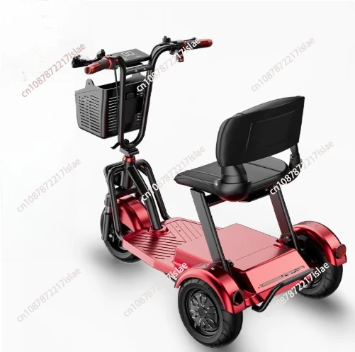 Elderly Commuting Car Folding Electric Bike Tricycle Adult Commuting ...