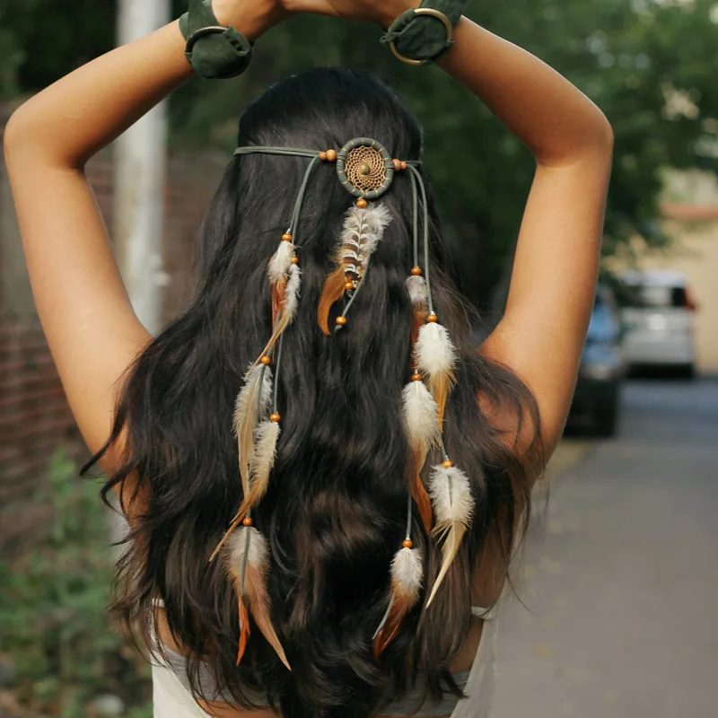 Native American Hair Accessories