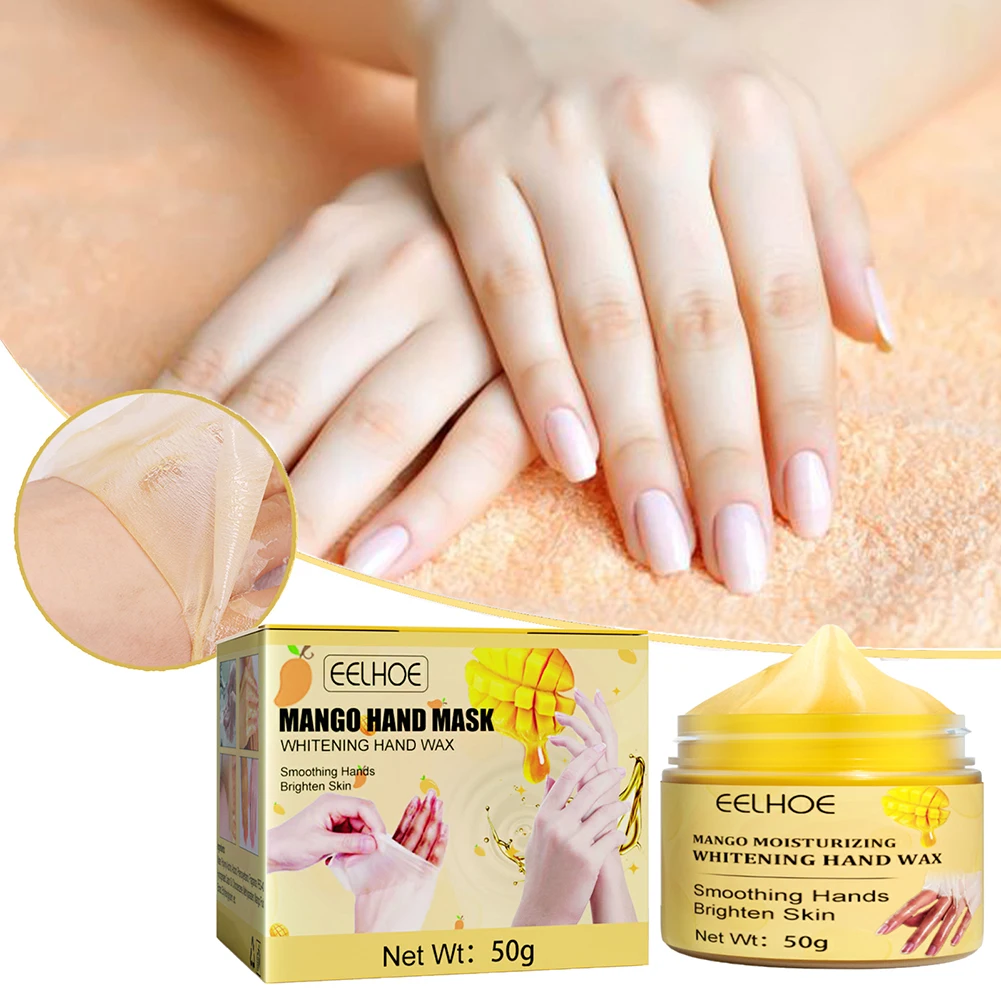 30-50g-Mango-Hand-Masks-Exfoliating-Moisturizing-24k-Gold-Milk-Honey ...