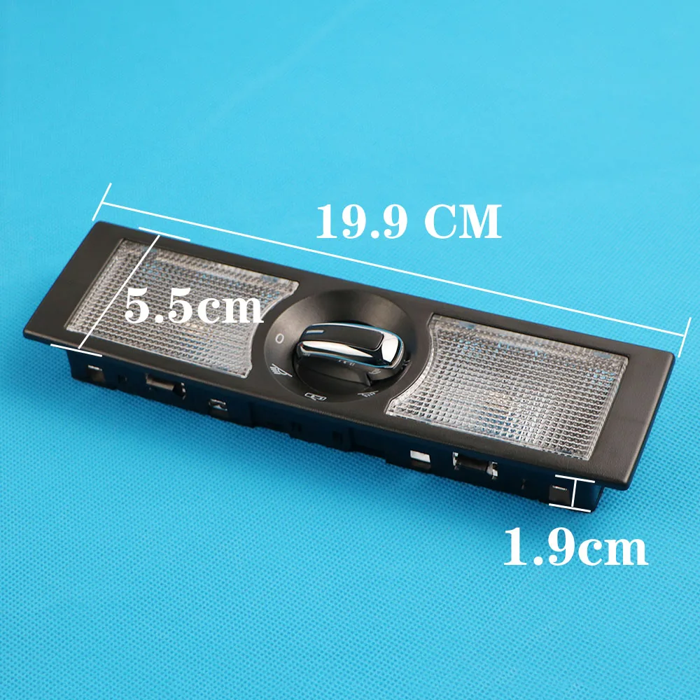 6q0947291a Gray Car Interior Reading Light Dome Lamp Light Switch For ...
