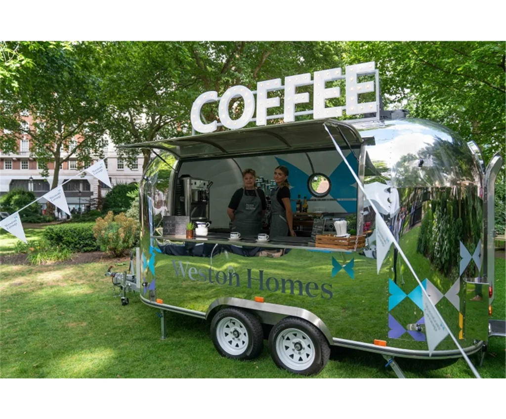 Airstream Caravan Food Truck Vending Concession Airstream Food Trailer ...