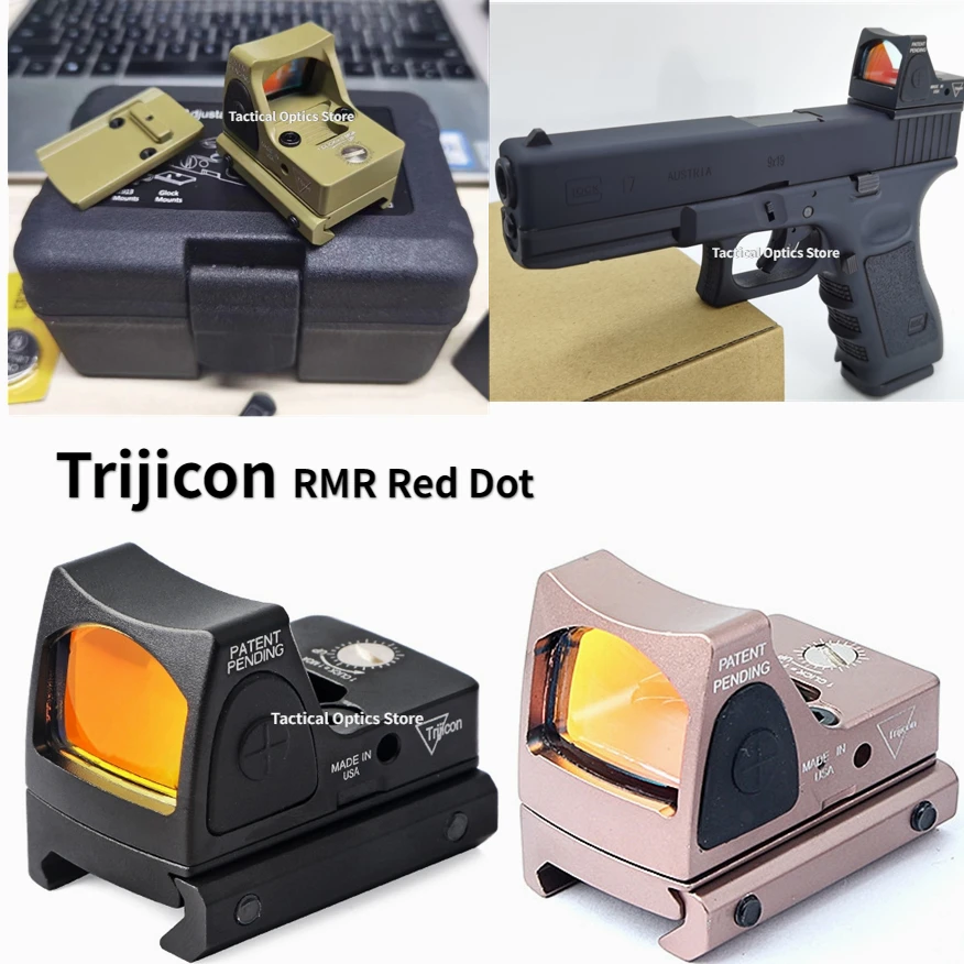 Trijicon-RMR-Red-Dot-Sight-Mini-Rifle-Scope-Colimador-Glock-Reflex ...