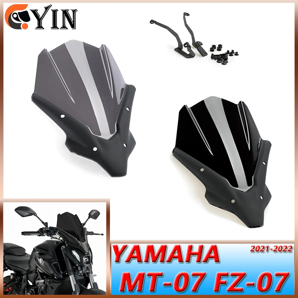 Motorcycle accessories Windshield Windscreen Aluminum Kit Deflector ...